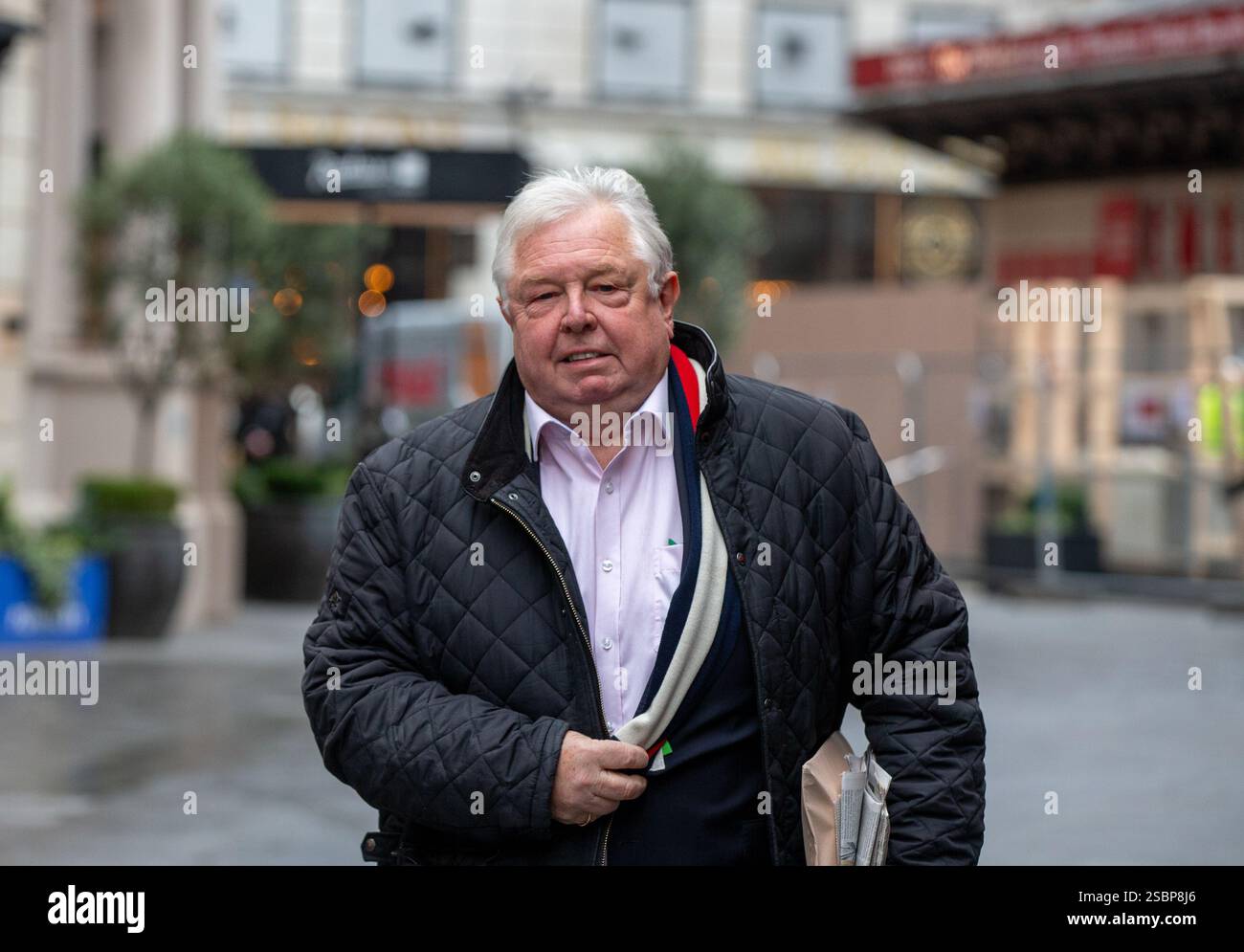 London, England, UK. 4th Feb, 2025. LBC presenter Nick Ferrari Leaves ...