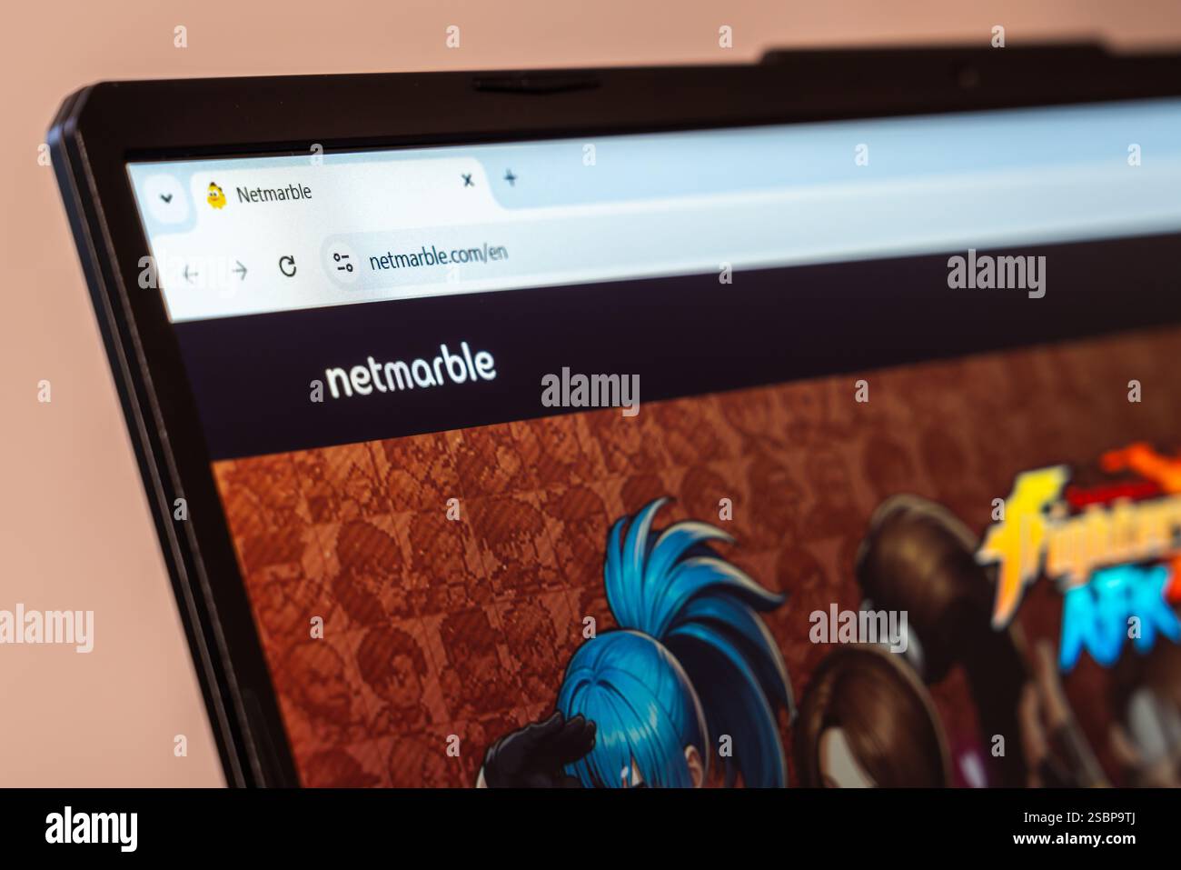 New York, USA - January 31, 2025: Netmarble mobile gaming and ...