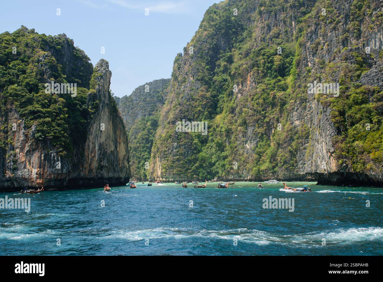 Island from Thale Waek, Koh Phi Phi, Krabi. Thailand Stock Photo - Alamy