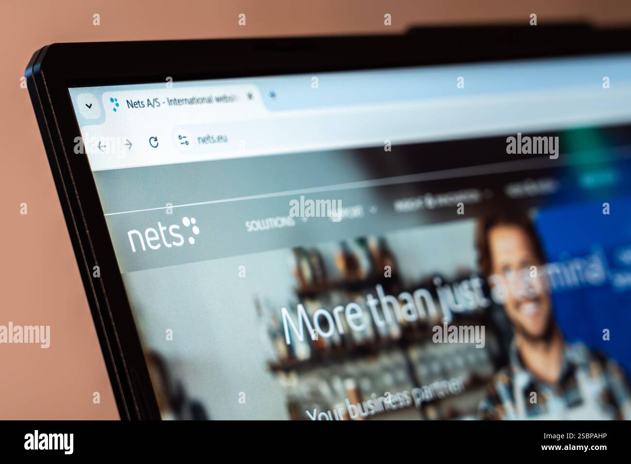 New York, USA - January 31, 2025: Nets AS payment solutions and ...