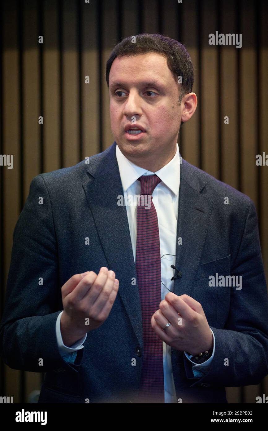 Edinburgh Scotland, UK 04 February 2025. Scottish Labour leader Anas ...
