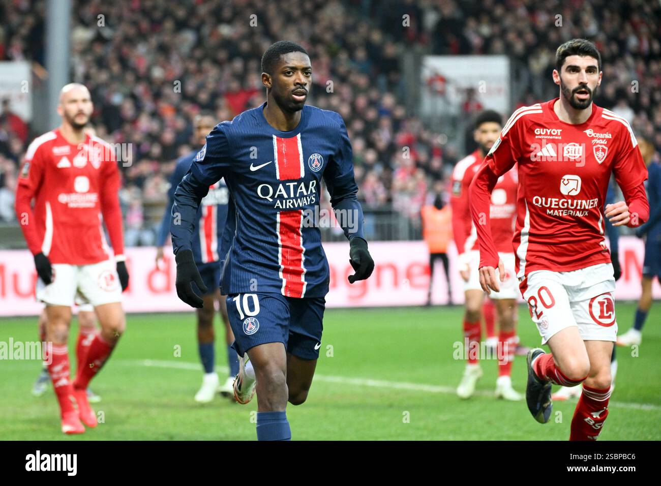 10 Ousmane DEMBELE (psg) during the Ligue 1 McDonald's match between ...