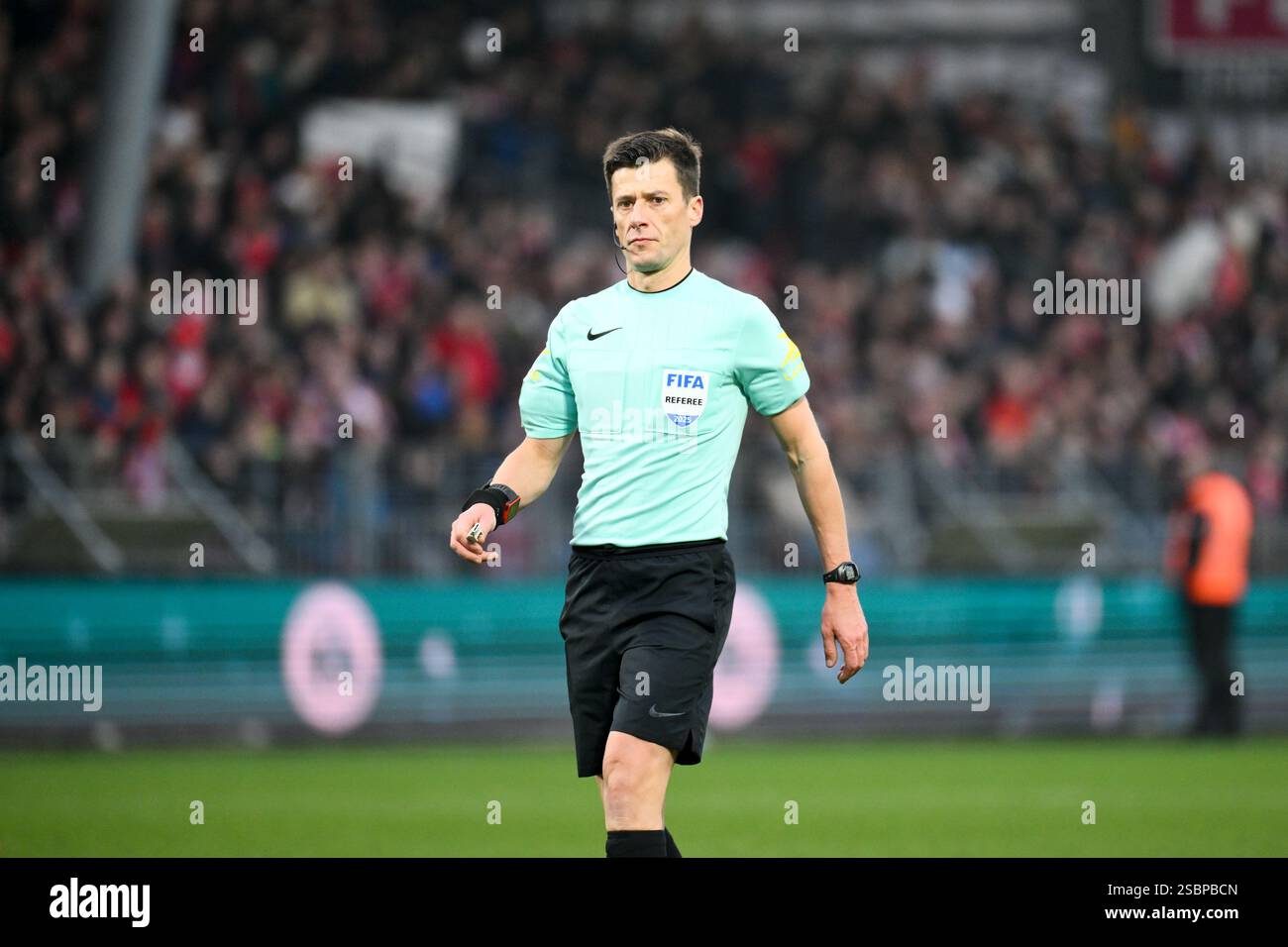 Benoit BASTIEN (ARBITRE) during the Ligue 1 McDonald's match between ...