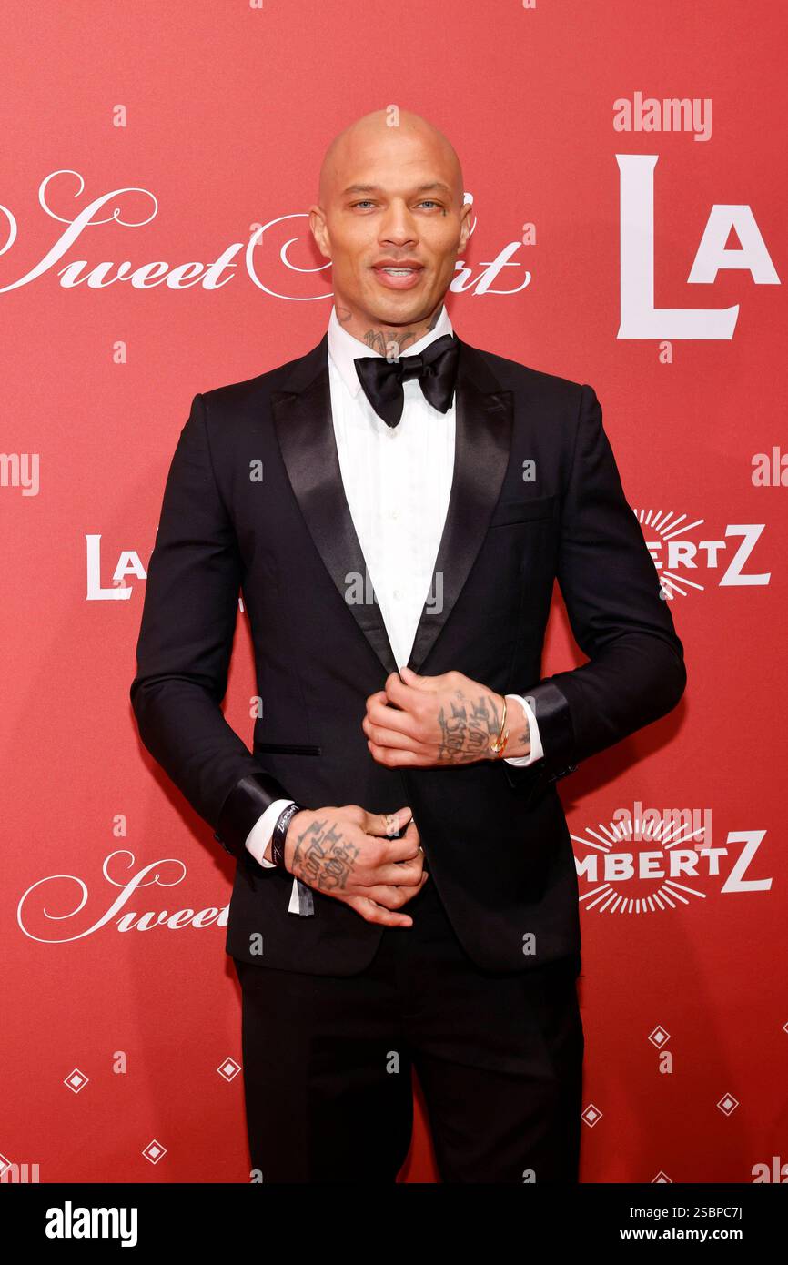 US-Model Jeremy Meeks bei der Lambertz Monday Night 2025 im Alten ...