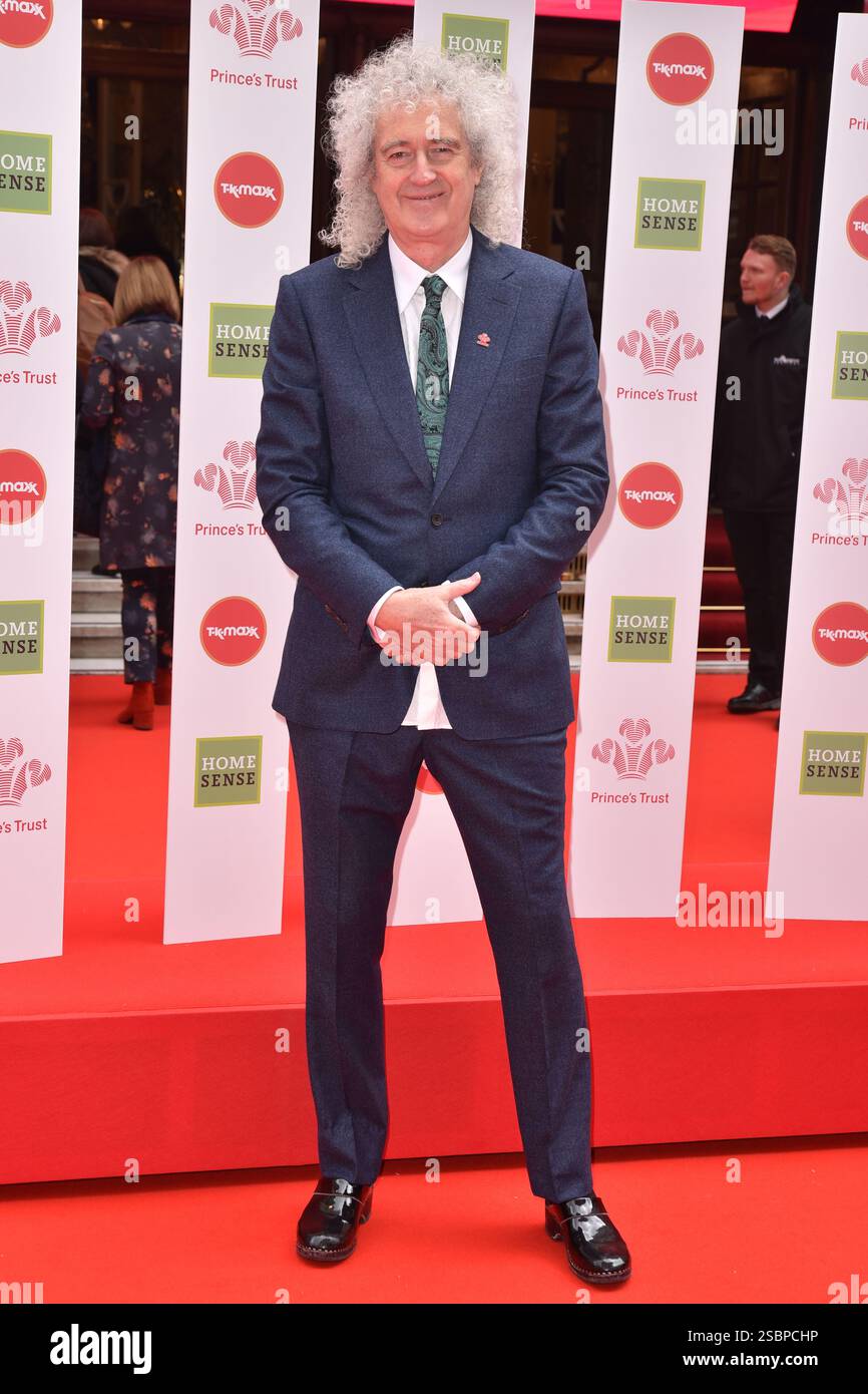 Brian May attends The Prince’s Trust and TKMaxx & Homesense Awards at ...