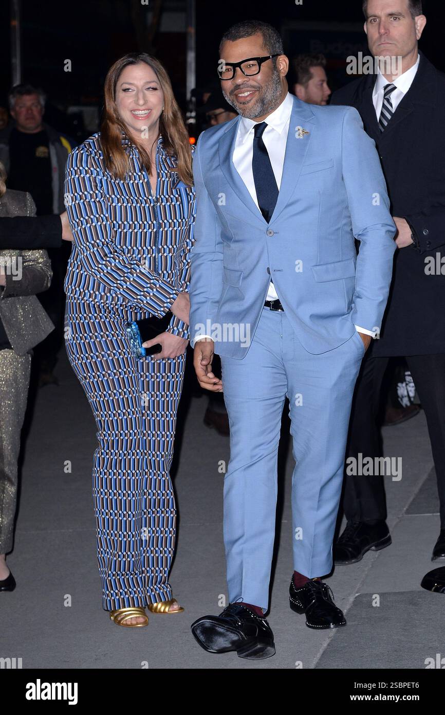 Chelsea Peretti and Jordan Peele attending the 'Us' film premiere on ...
