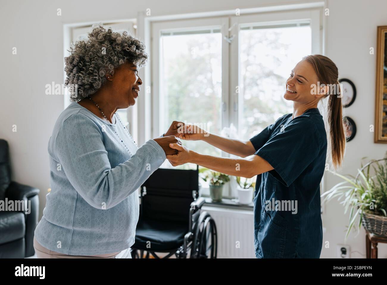 African american happy doctor dancing hi-res stock photography and ...