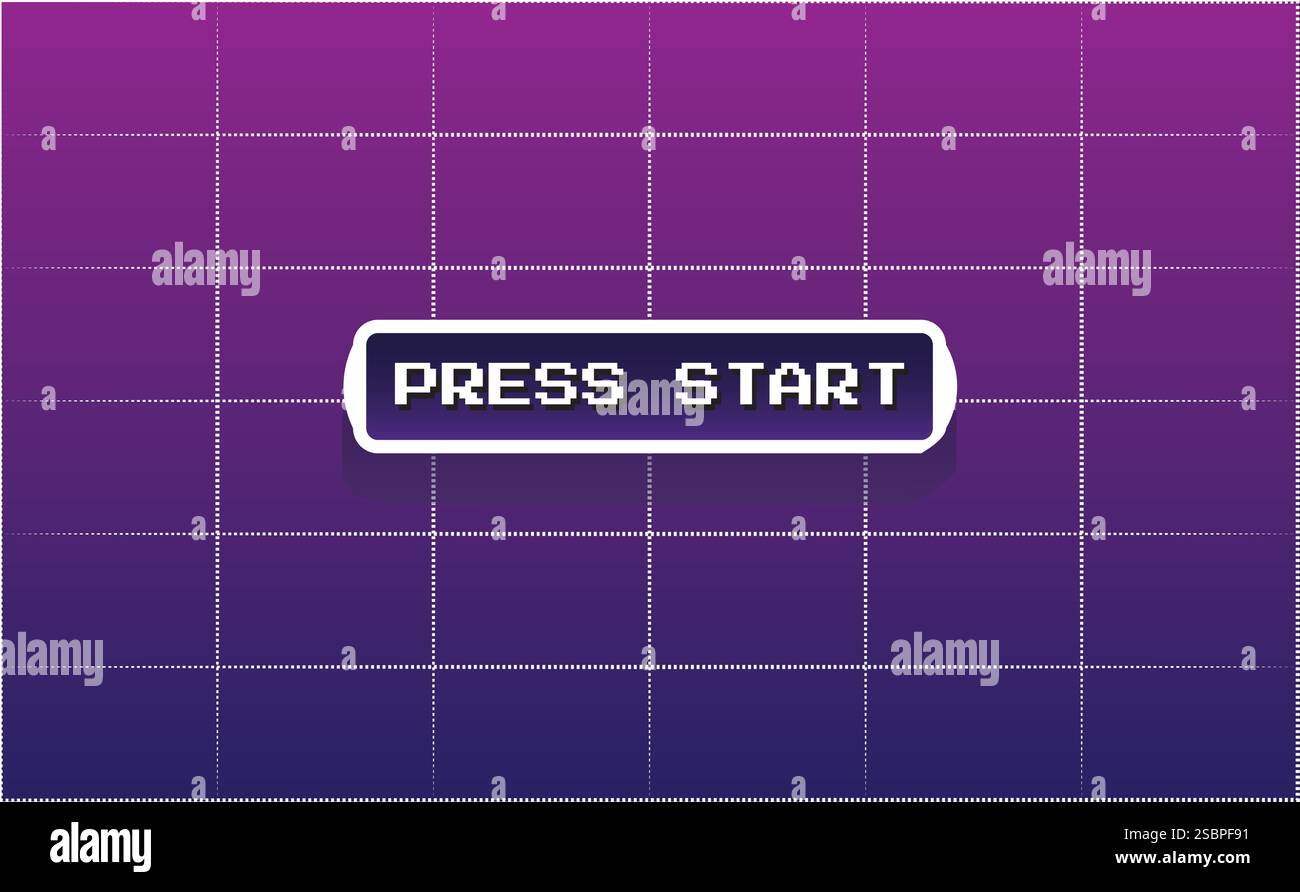 Purple 1980's vintage cyberpunk neon perspective grid, initial retro ...