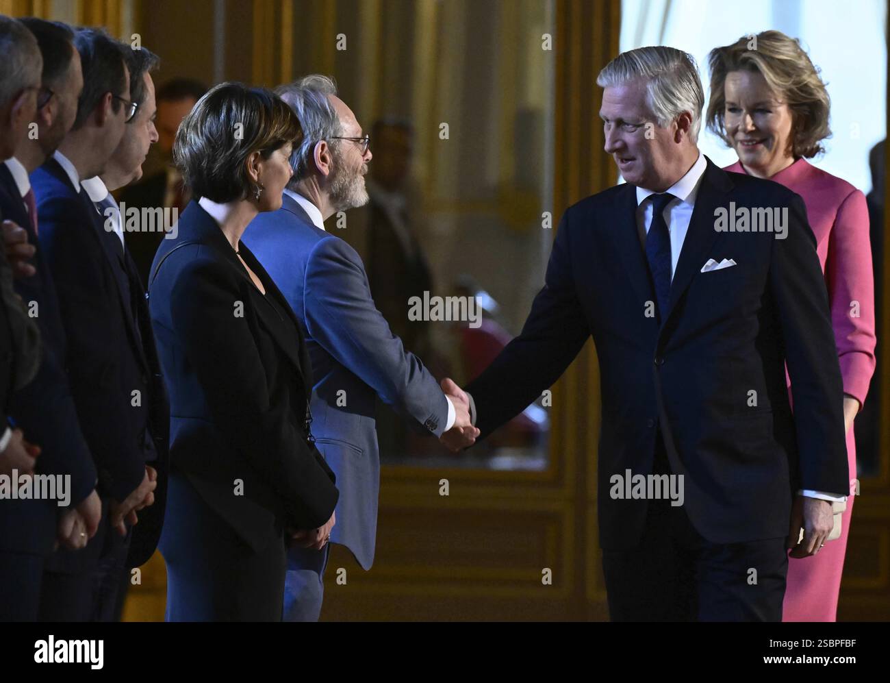 Brussels, Belgium. 04th Feb, 2025. Chamber Chairman N-VA Peter De ...