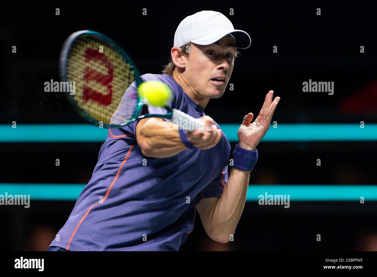 Rotterdam, Netherlands. 04th Feb, 2025. ROTTERDAM, NETHERLANDS - FEBRUARY 4: Alex De Minaur of ...