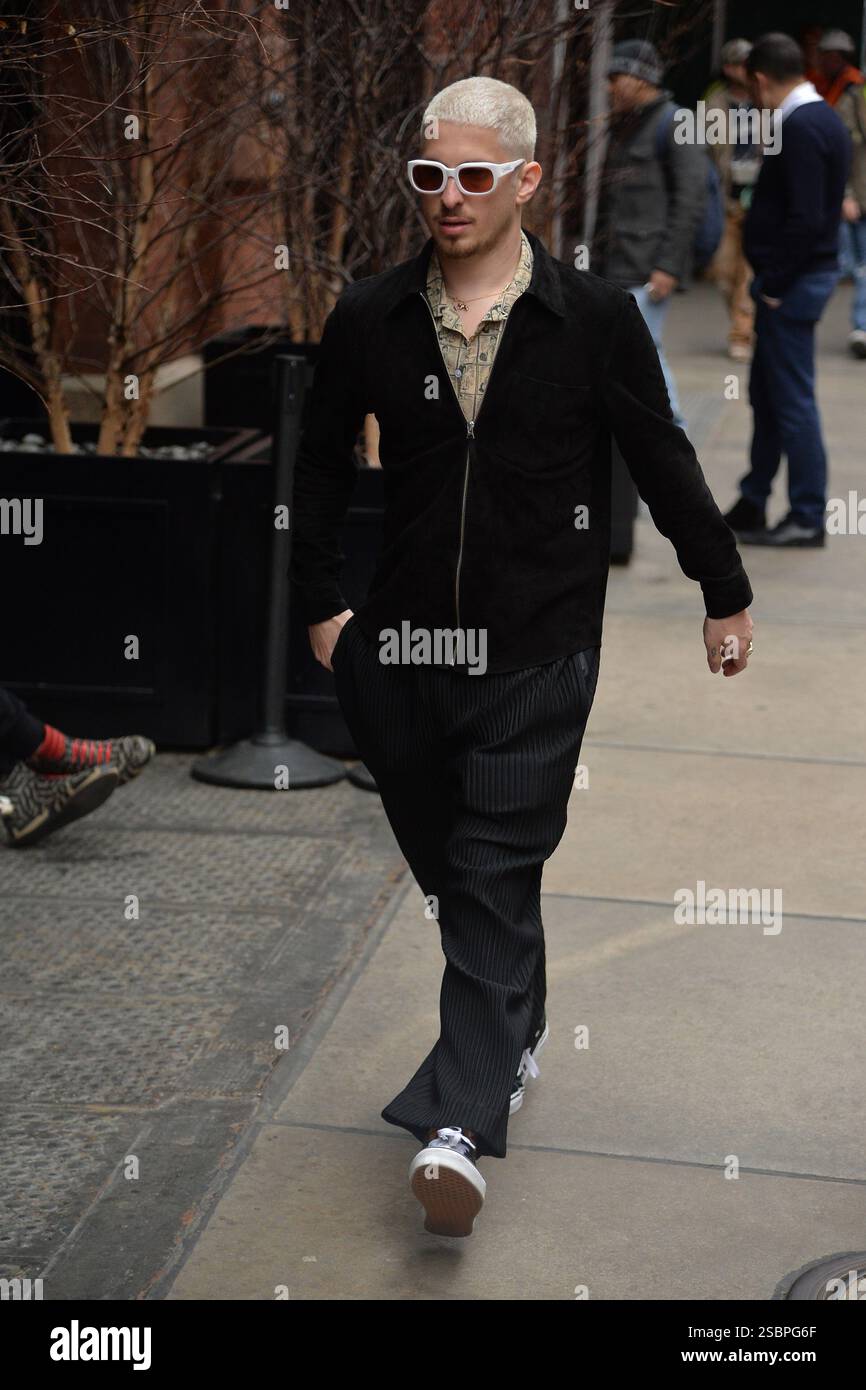Andrew Watt was seen in SoHo on March 25, 2019 in New York City Stock ...