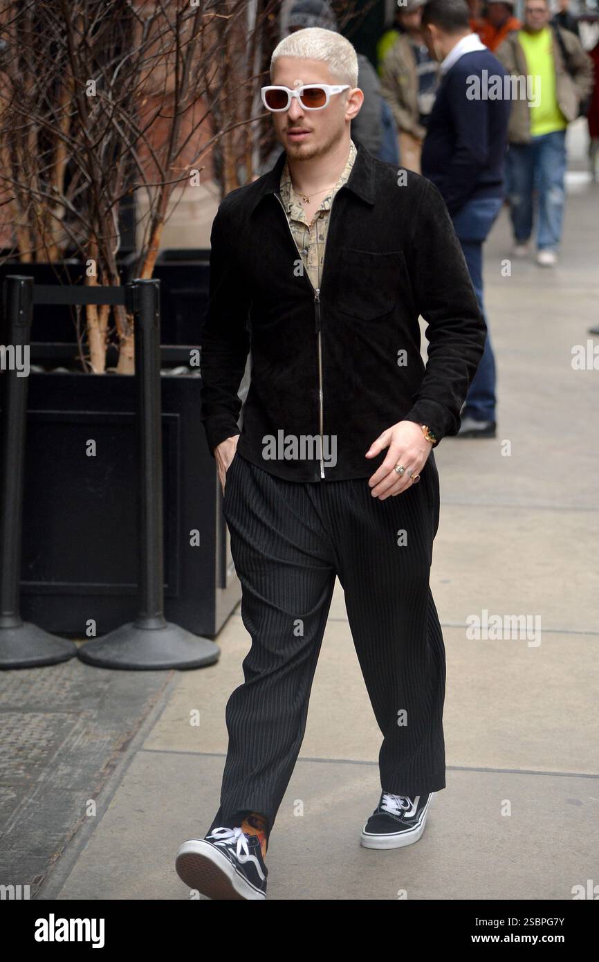 Andrew Watt was seen in SoHo on March 25, 2019 in New York City Stock ...