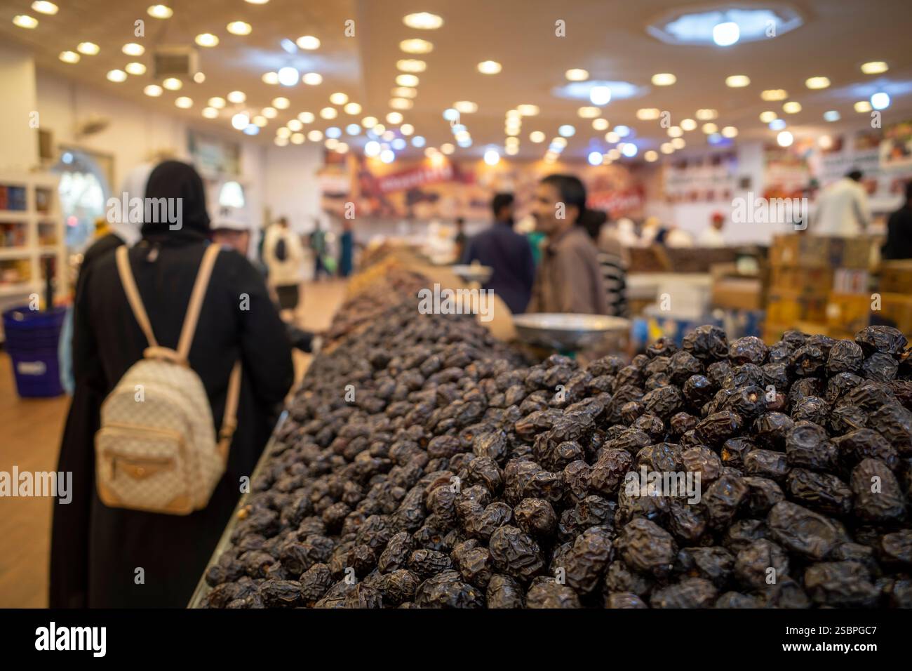 Medina, Saudi Arabia - July 2, 2024: Various types of fresh dates ...