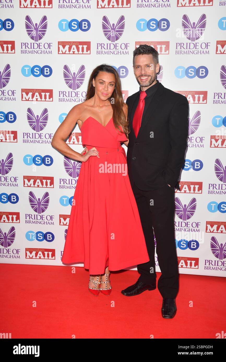 Michelle Heaton & Hugh Hanley attends The Pride of Birmingham Awards ...