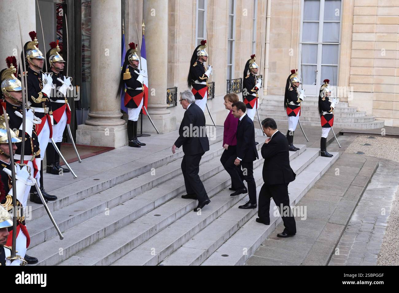 France, Paris 26/03/2019 European Commission President Jean-Claude ...