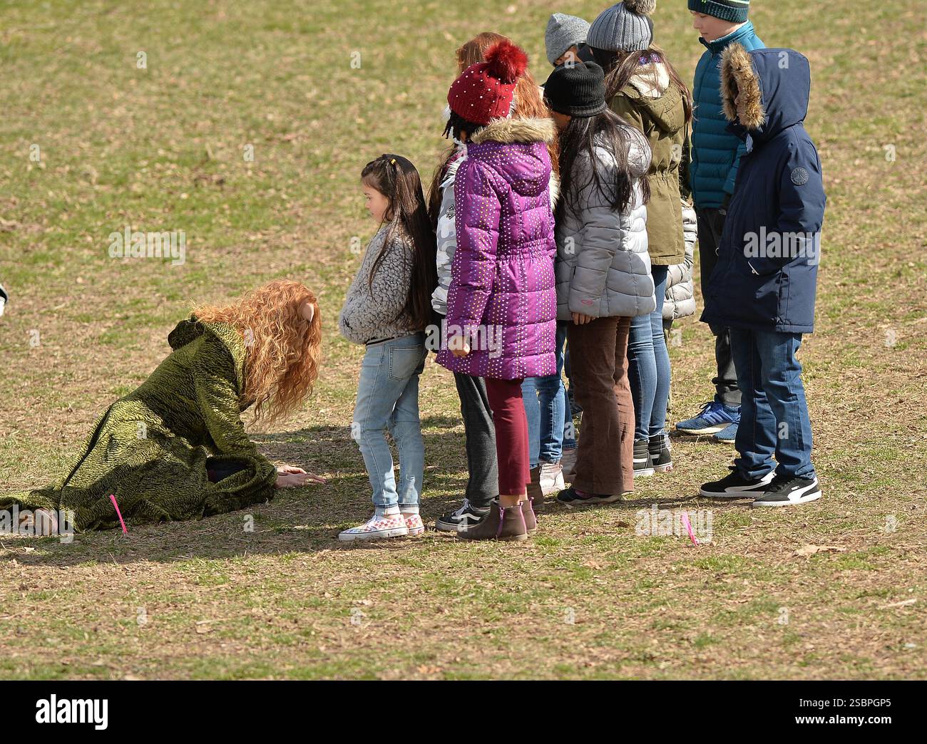 Actor Nicole Kidman shoots a scene in which her character faints on the ...