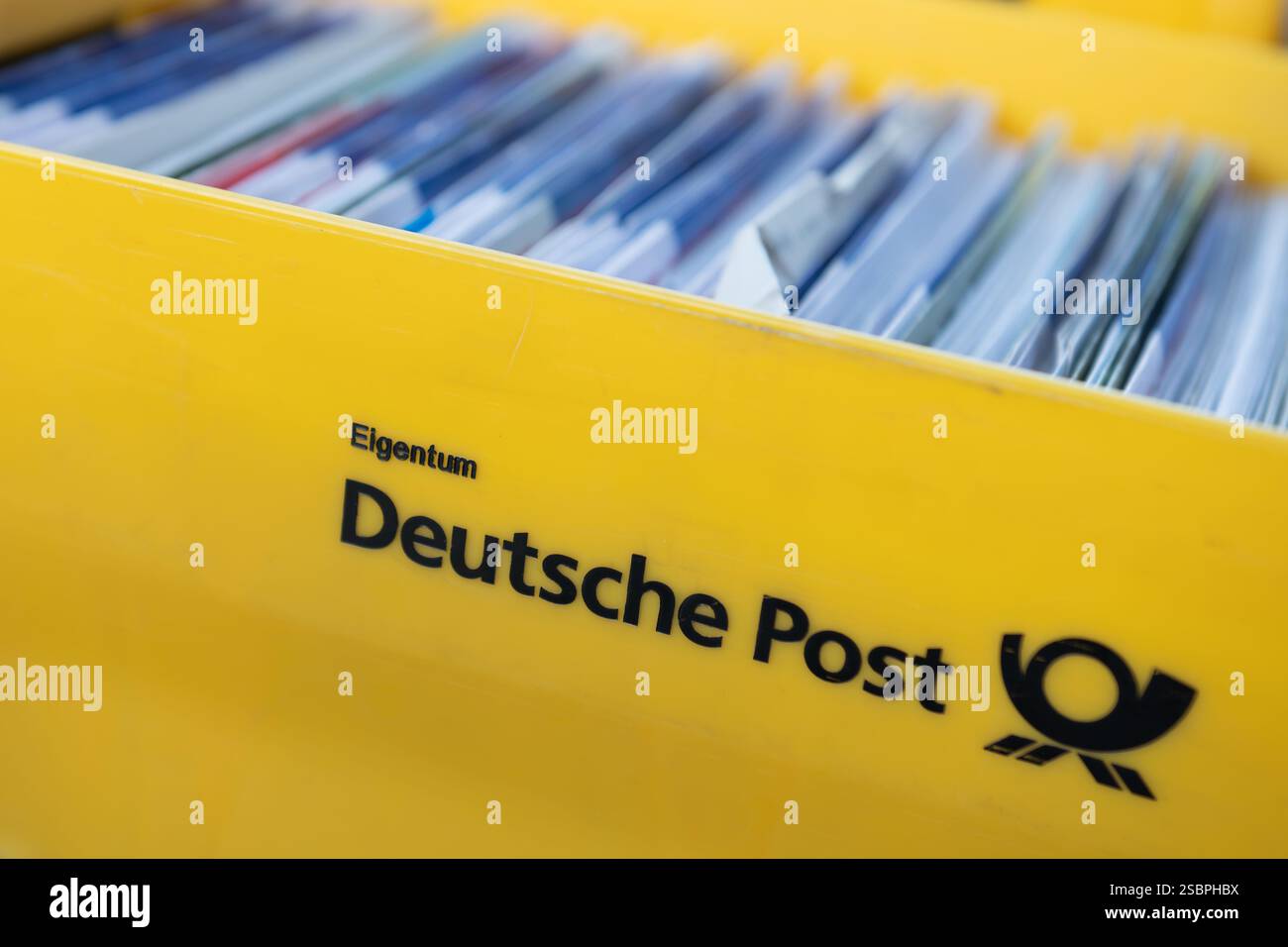 Rottweil, Germany. 04th Feb, 2025. A mailbox labeled Eigentum Deutsche ...