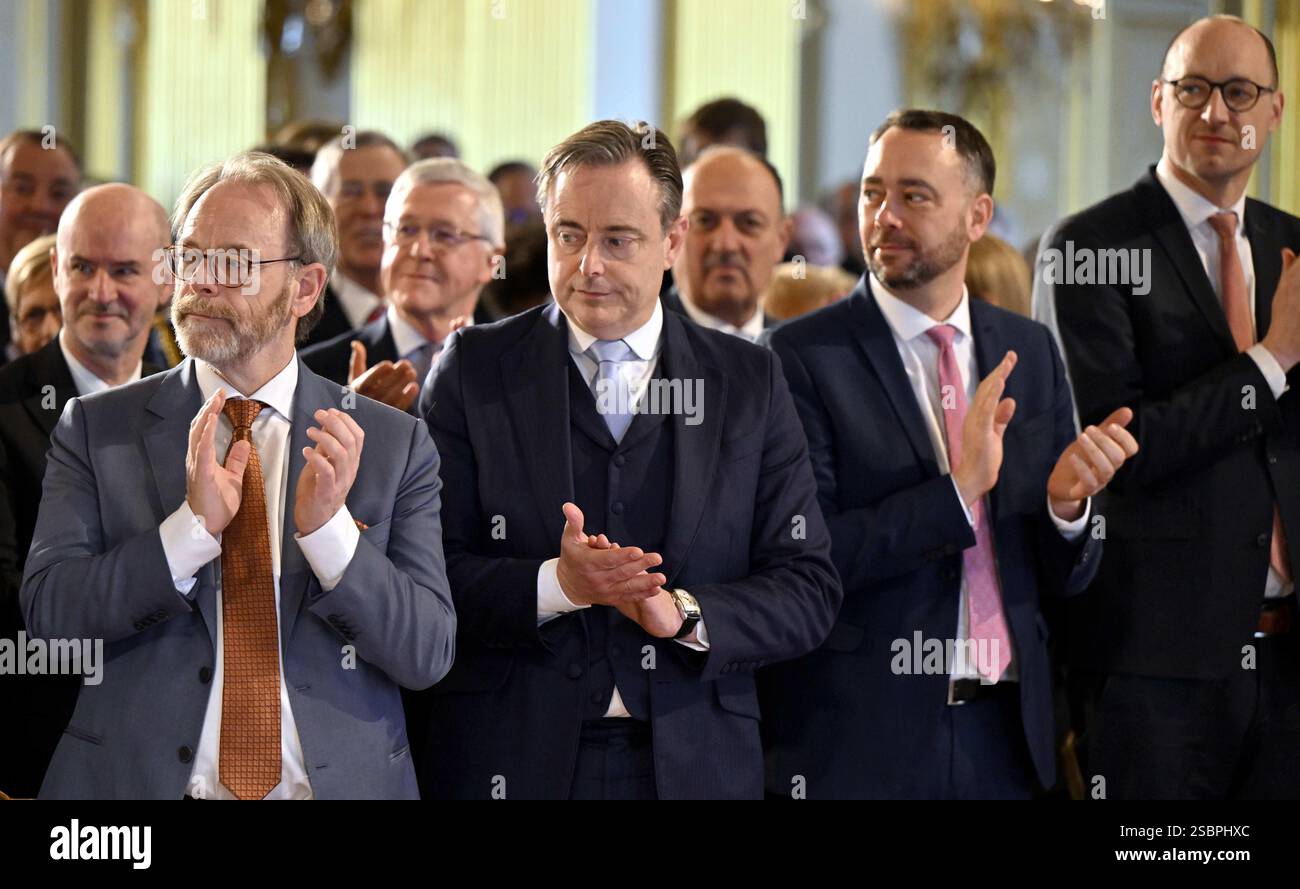 Brussels, Belgium. 04th Feb, 2025. Chamber chairman Peter De Roover ...