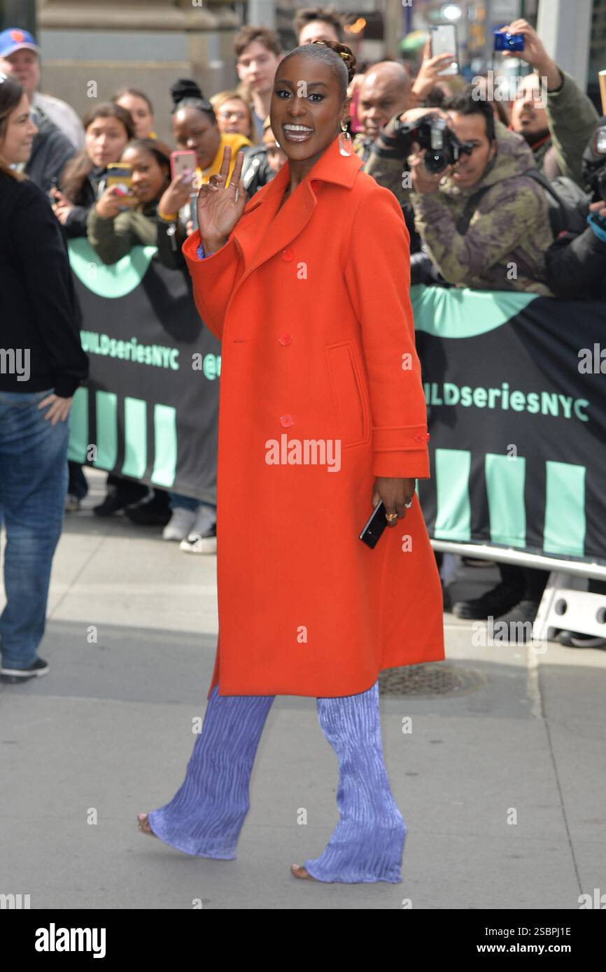 Issa Rae made an appearance on Build Series on April 2, 2019 in New ...