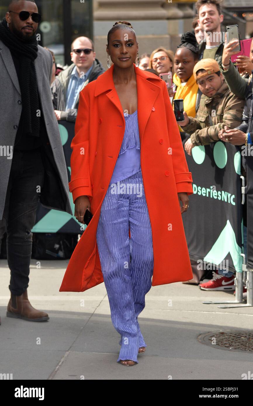 Issa Rae made an appearance on Build Series on April 2, 2019 in New ...