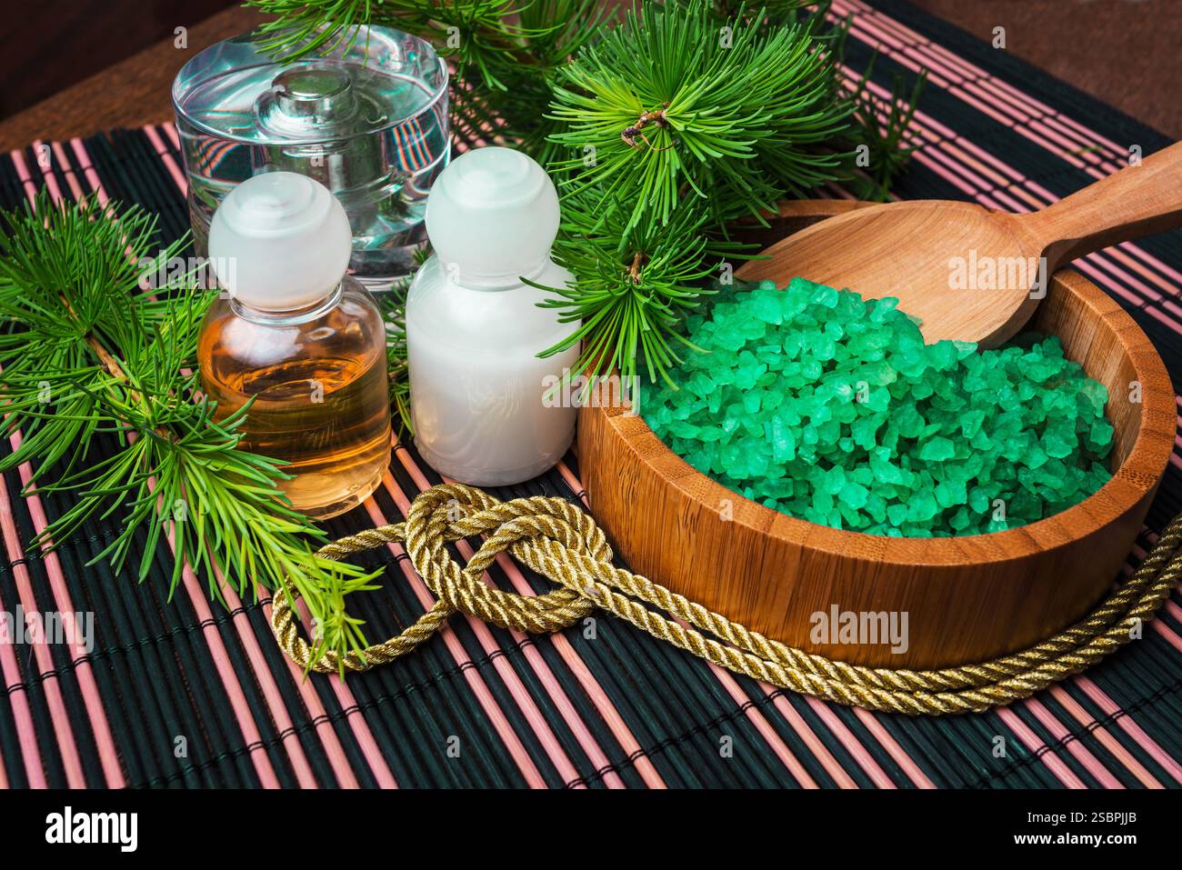 spa treatments and personal hygiene products Stock Photo - Alamy