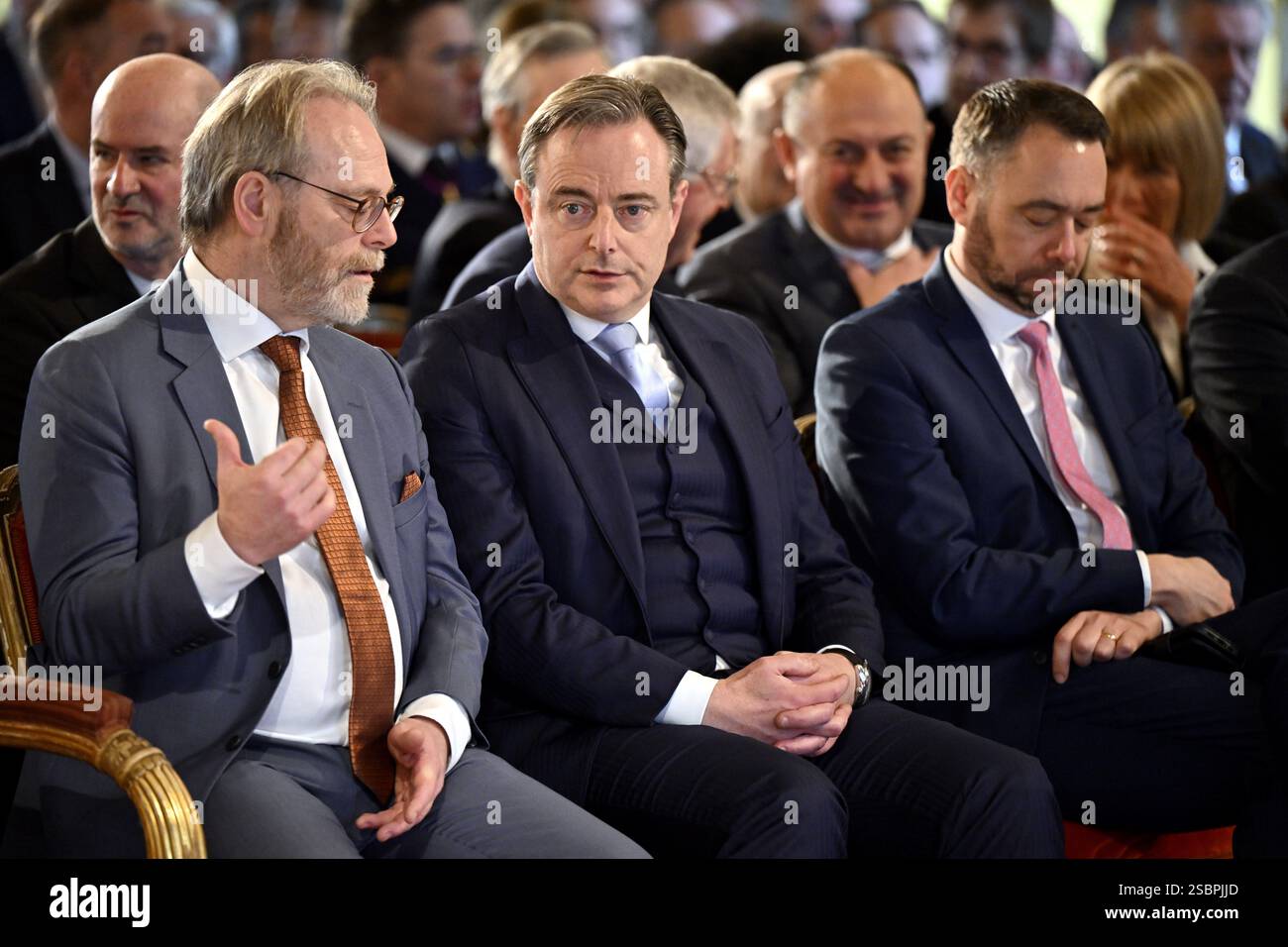 Brussels, Belgium. 04th Feb, 2025. Chamber chairman Peter De Roover ...