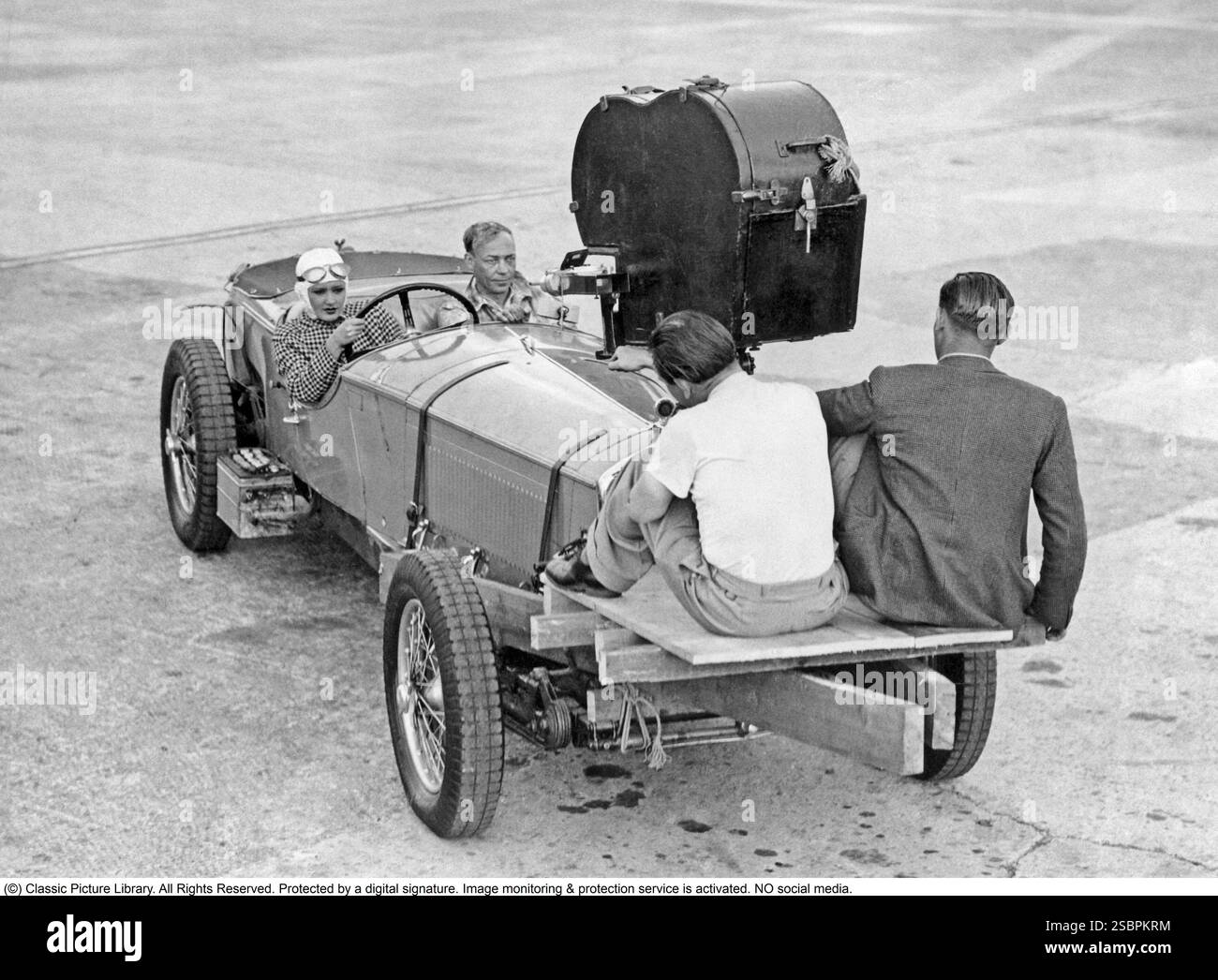 Filming in the 1930s. The english film actress Chili Bouchier. born ...