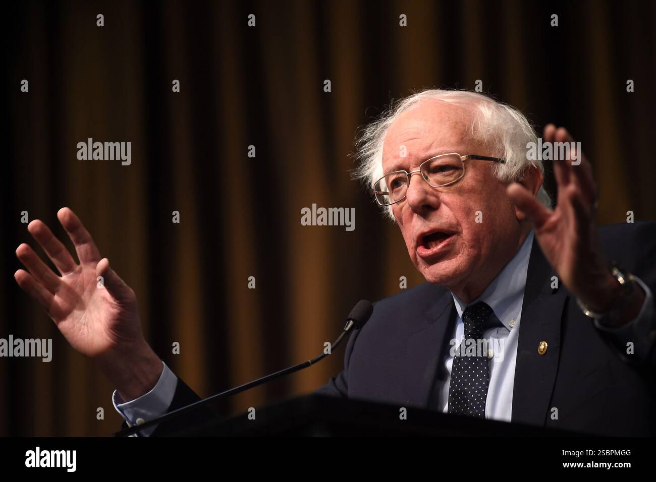 Senator Bernie Sanders at the National Action Network Convention on ...