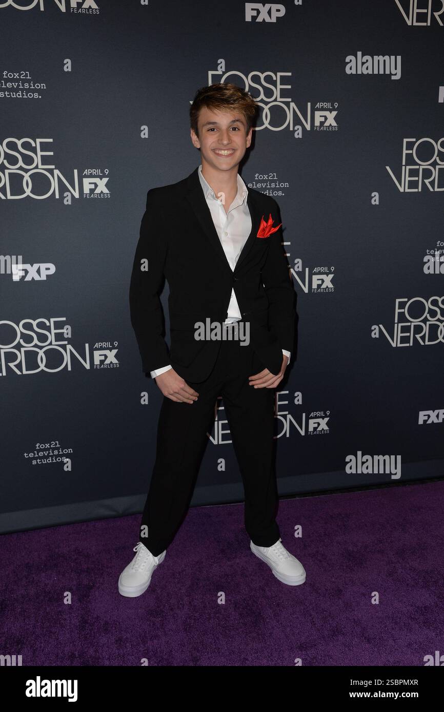 Justin Michael Gazzillo attending 'Fosse/Verdon' TV show premiere ...