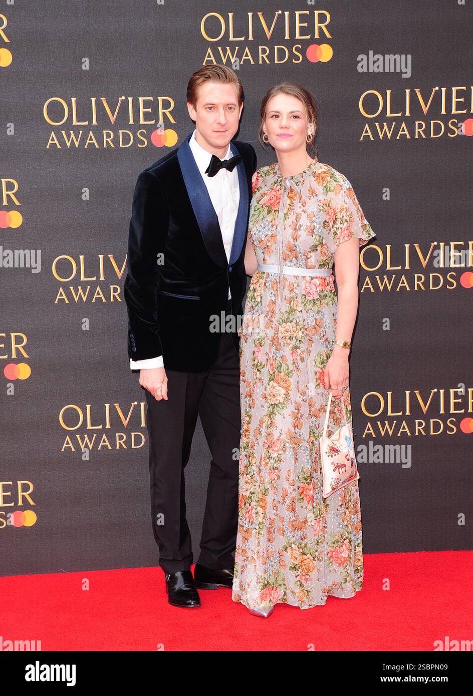 Arthur Darvill attending The OLIVIER Awards at The Albert Hall London ...