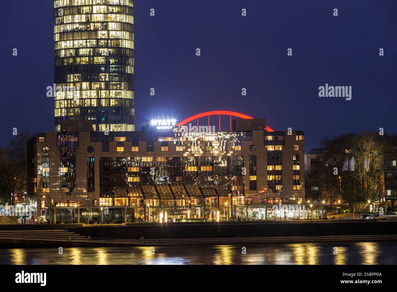 the CologneTriangle skyscraper, high-rise building of the Rhineland ...