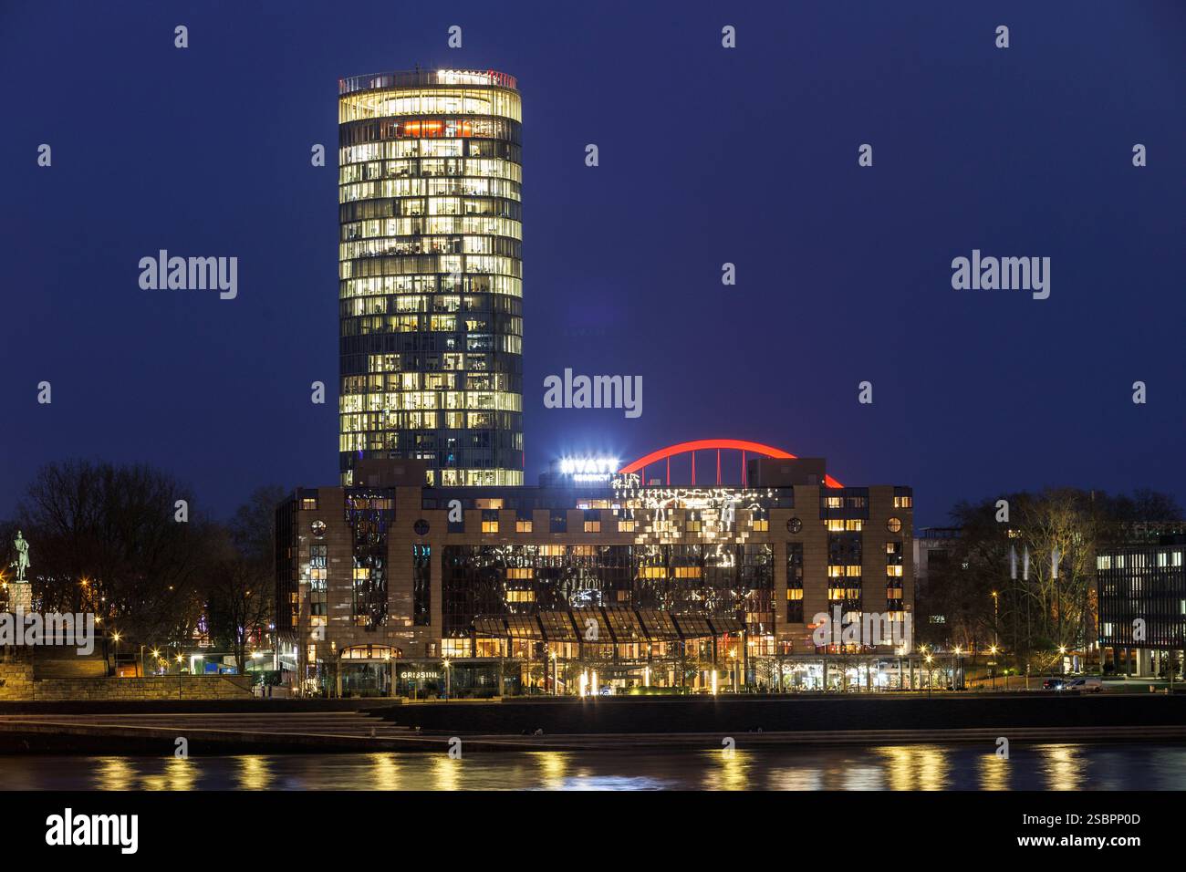 the CologneTriangle skyscraper, high-rise building of the Rhineland ...