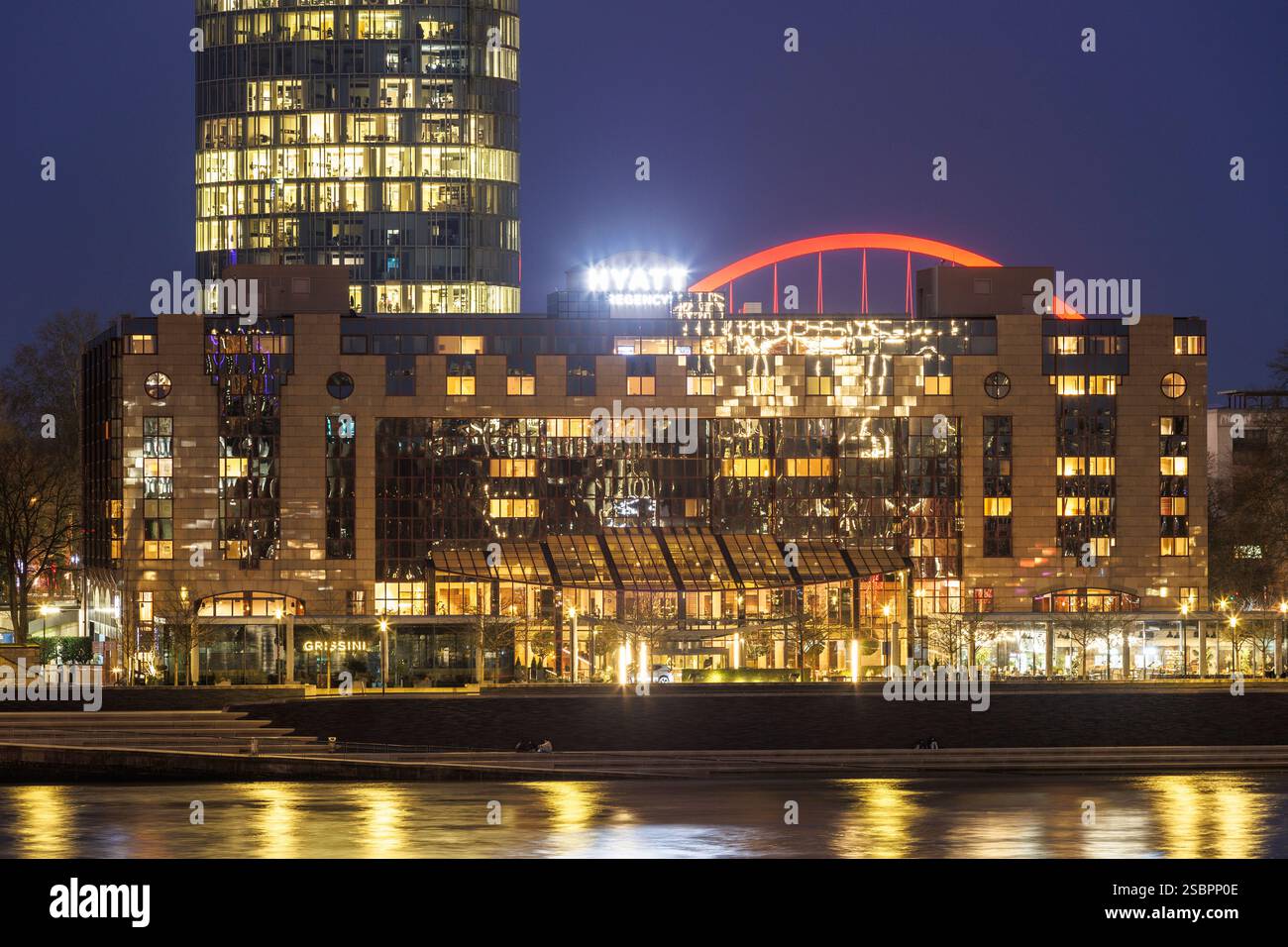 the CologneTriangle skyscraper, high-rise building of the Rhineland ...