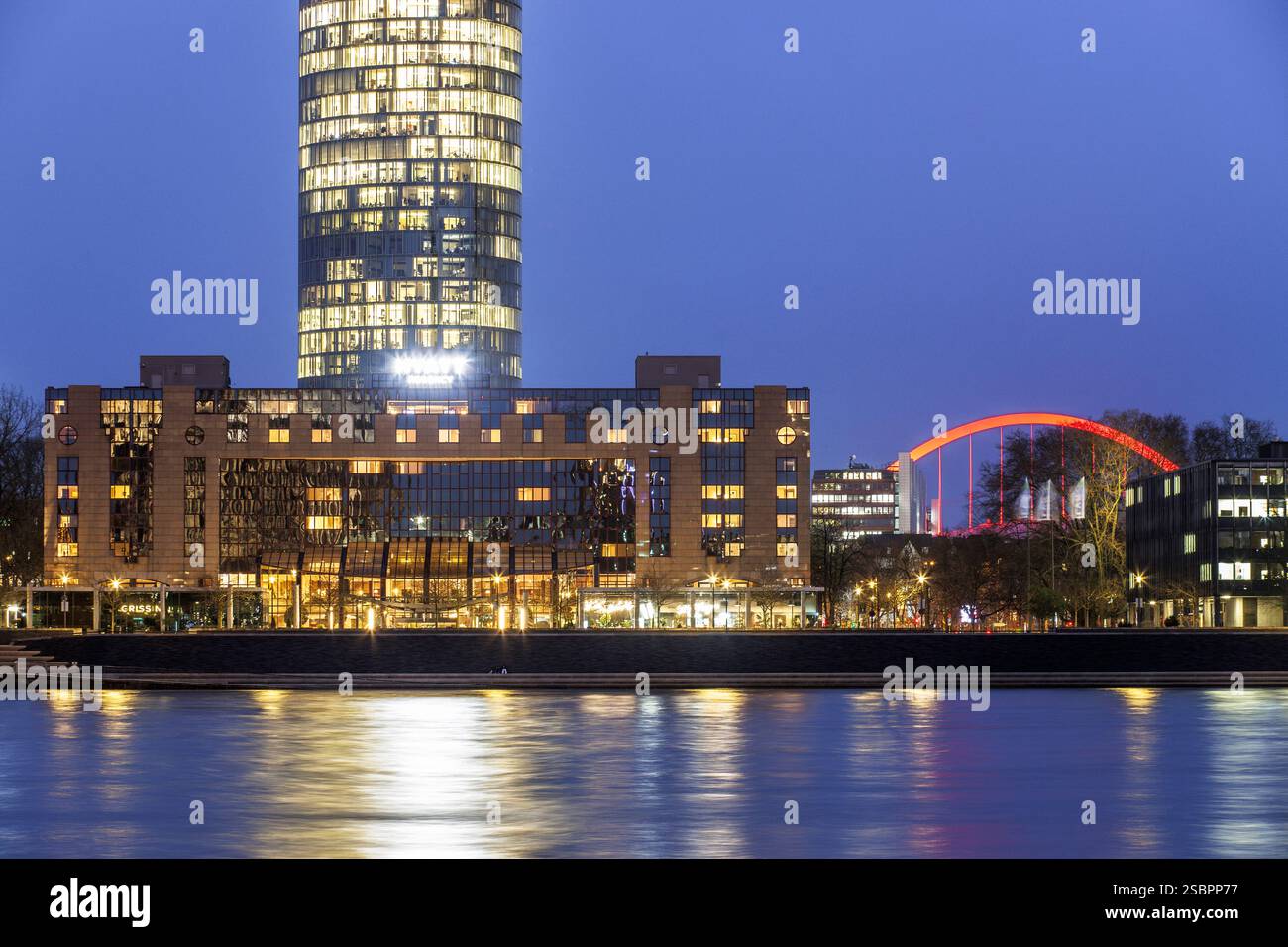 the CologneTriangle skyscraper, high-rise building of the Rhineland ...