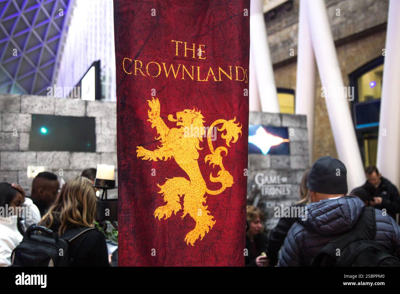 Fans sit on the Iron Throne to pose for Sky Atlantic's Release of the ...