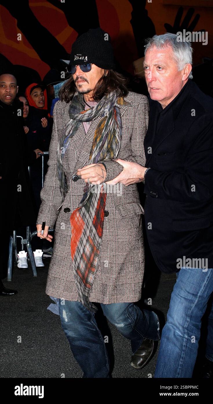 File pictures of Johnny Depp's long-time bodyguard Jerry Judge, who ...