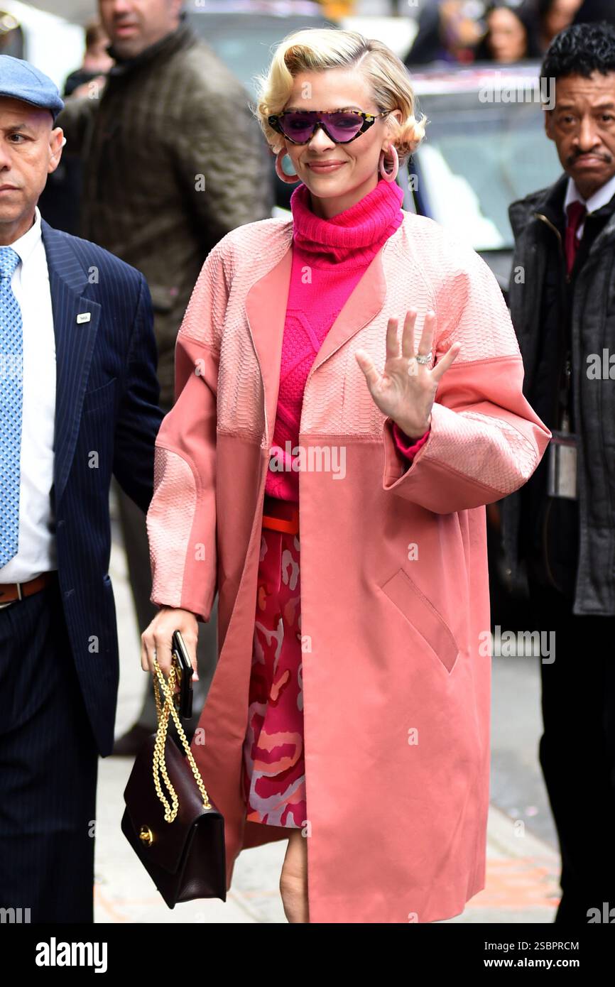 Jaime King at taping of Good Morning America in Times Square on April ...