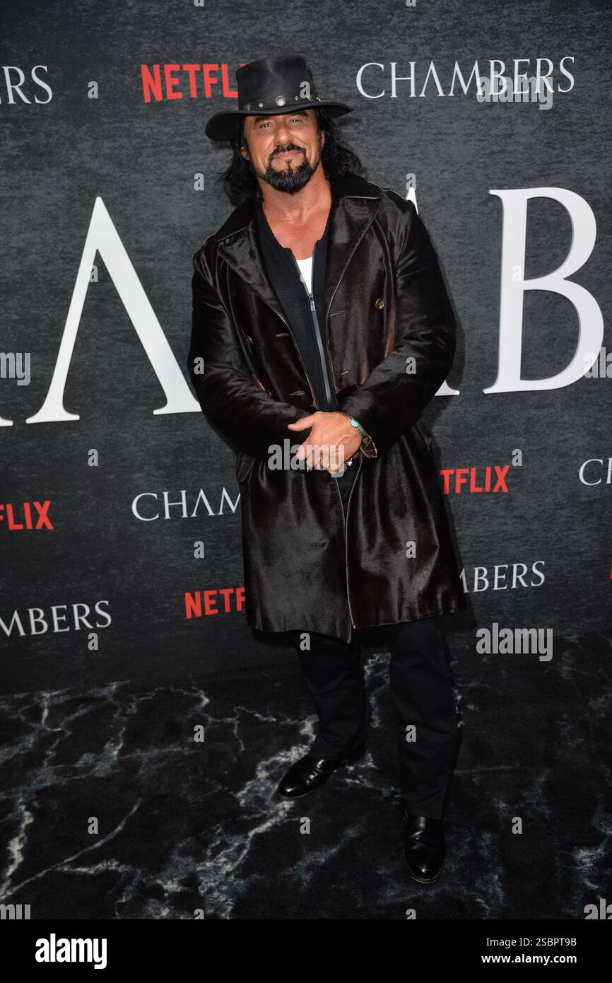 Marcus LaVoi attending Netflix's 'Chambers' TV show season one premiere ...