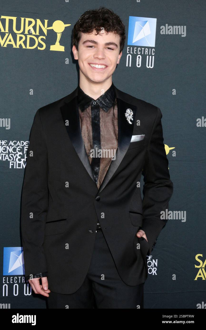 Los Angeles, USA. 02nd Feb, 2025. LOS ANGELES - FEB 2: Zachary Arthur at the 2025 Saturn Awards ...