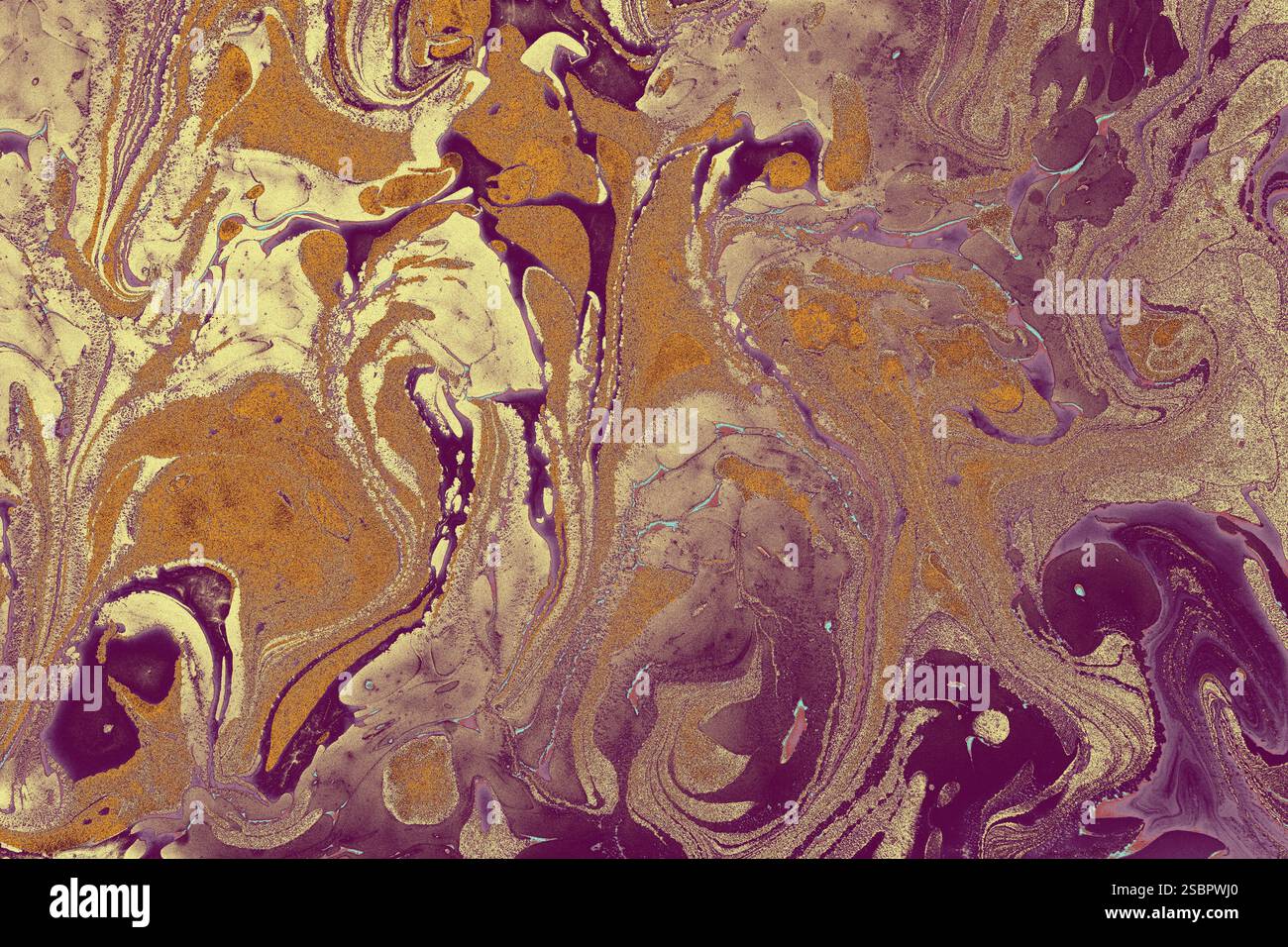 Ebru marble effect pattern design for print Stock Photo - Alamy