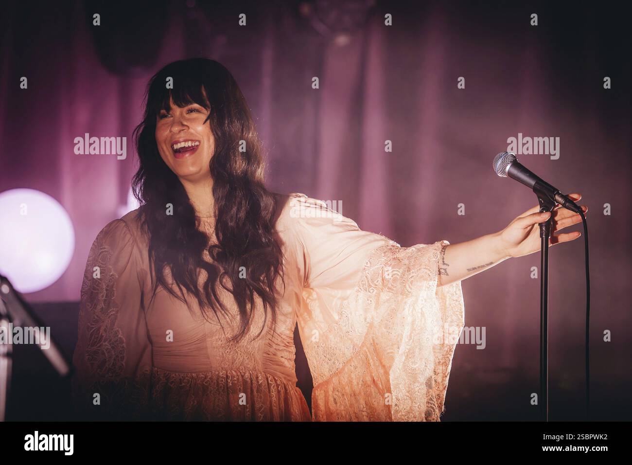 Maria Mena live on Tour 2025 at the Lido in Berlin on 31/01/2025 Stock ...