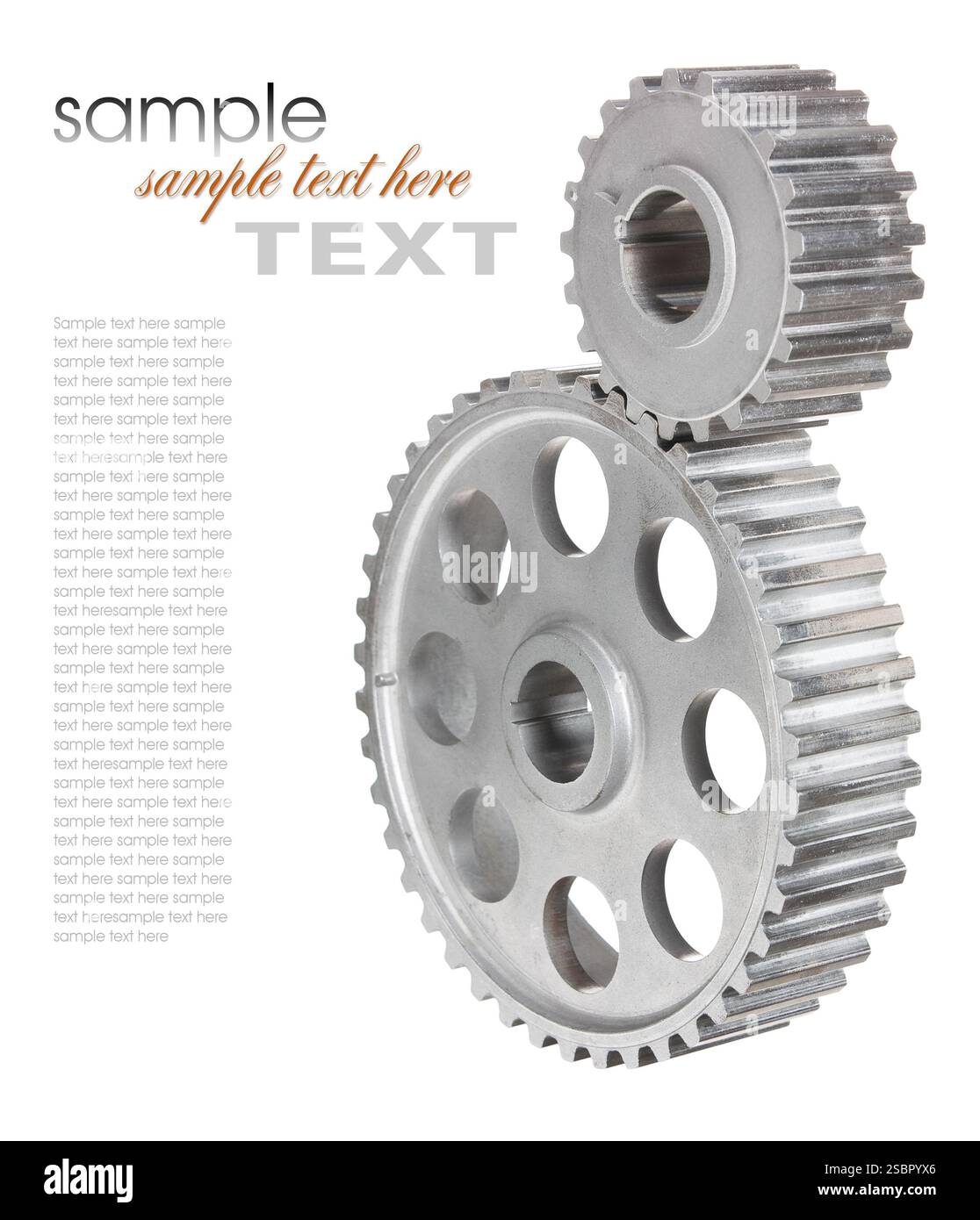 gears of mechanisms isolated on a white background Stock Photo - Alamy