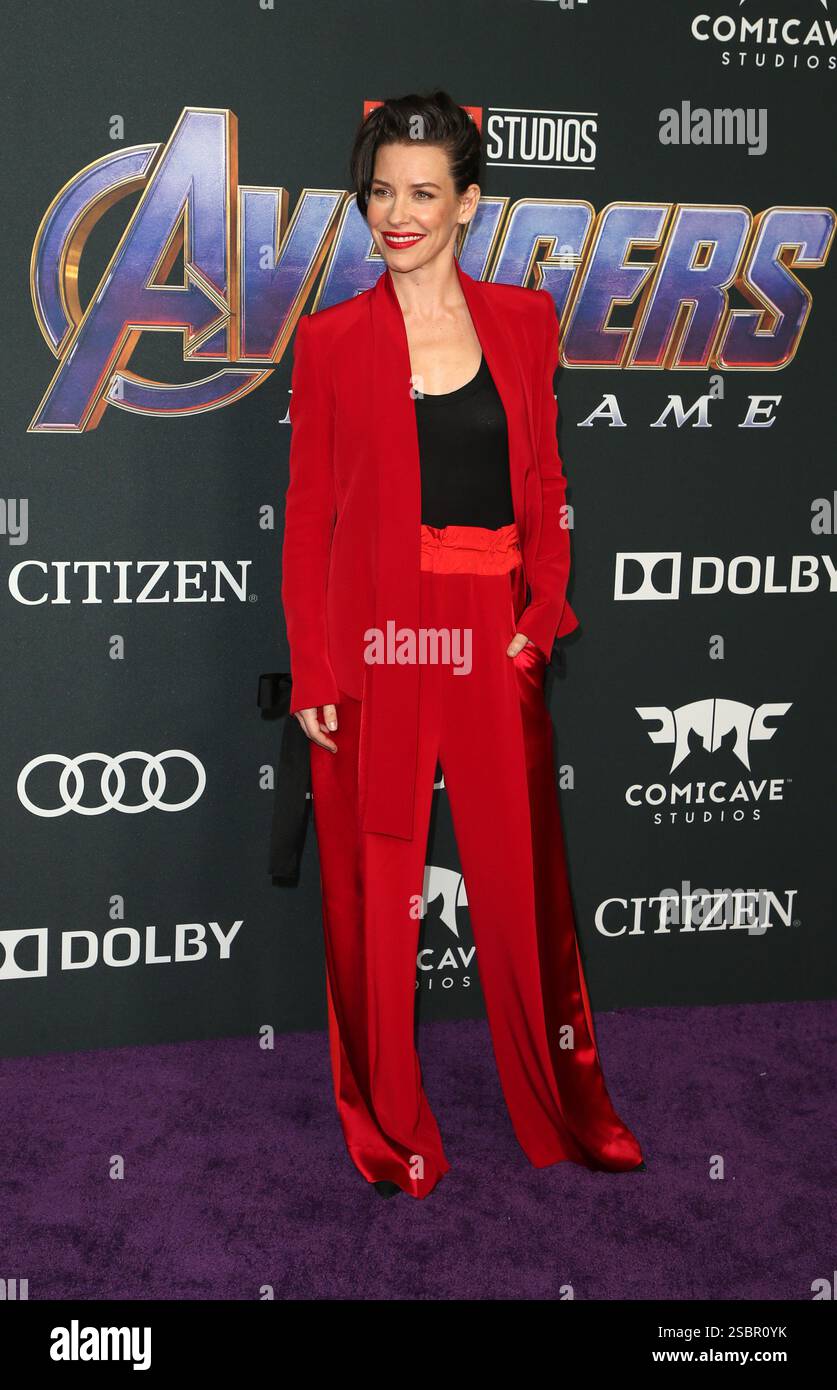 Evangeline Lilly at Avengers:Endgame World Premiere, LA on 22 April ...