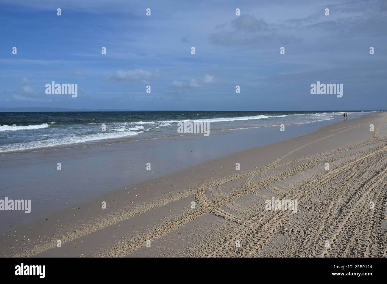 Woorim Beach is seen on Bribie Island, North of Brisbane, Tuesday ...