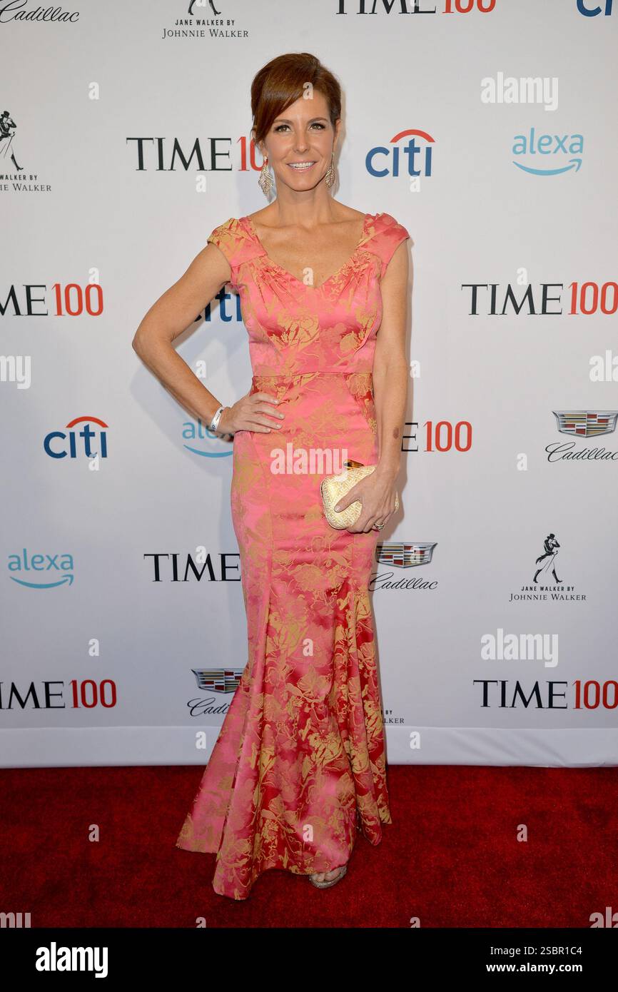 Stephanie Ruhle arriving to the Time 100 Gala on April 23, 2019 in New ...