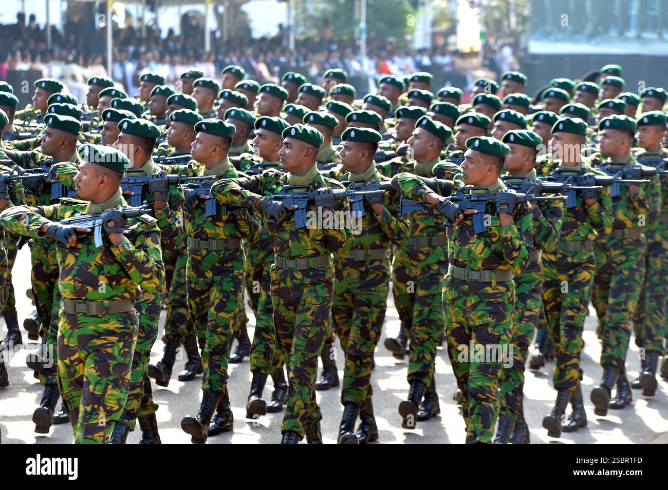 Colombo, Sri Lanka. 4th Feb, 2025. The Independence Day parade is held ...