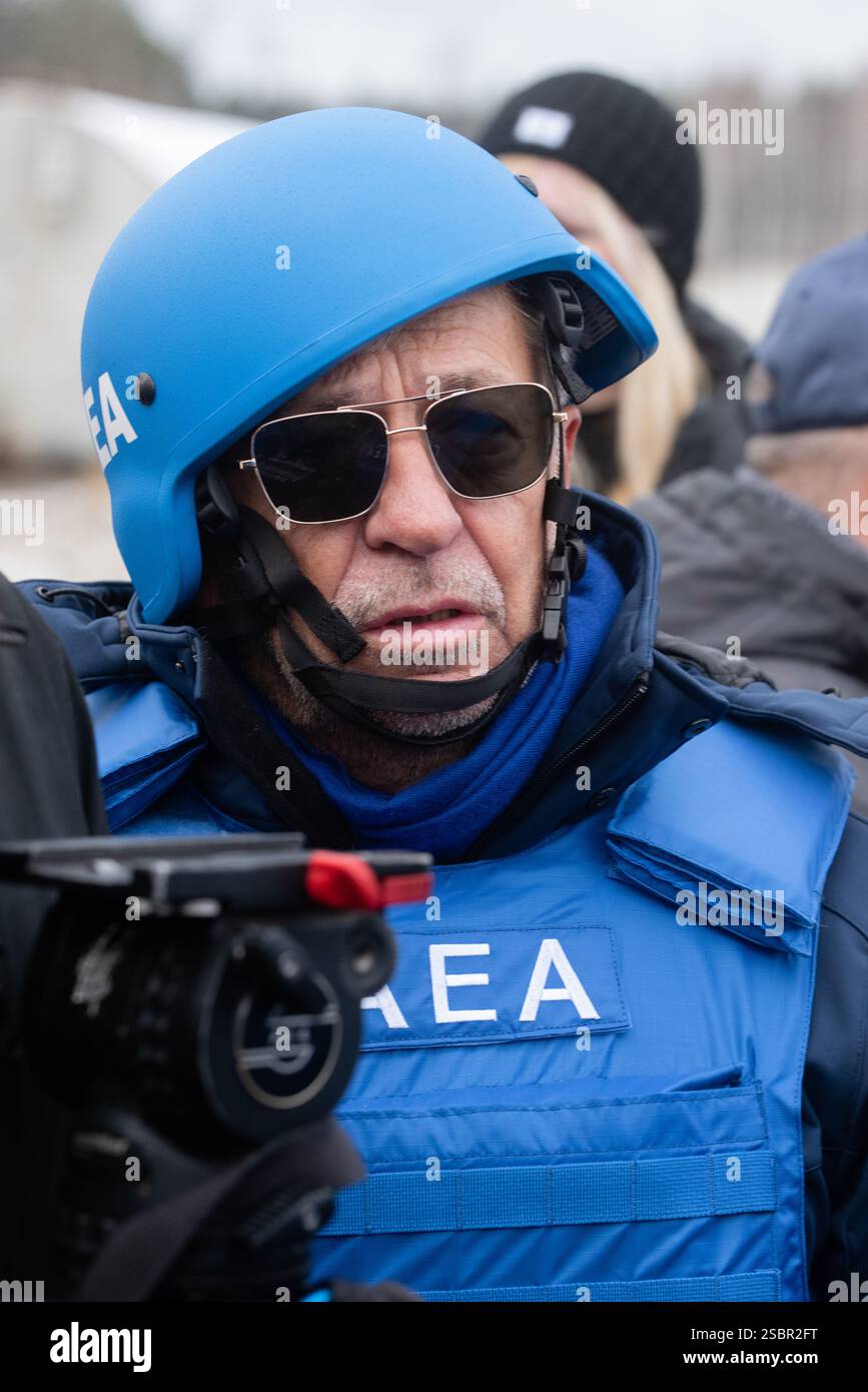 IAEA mission at one of Ukraine's distribution substations to prevent ...