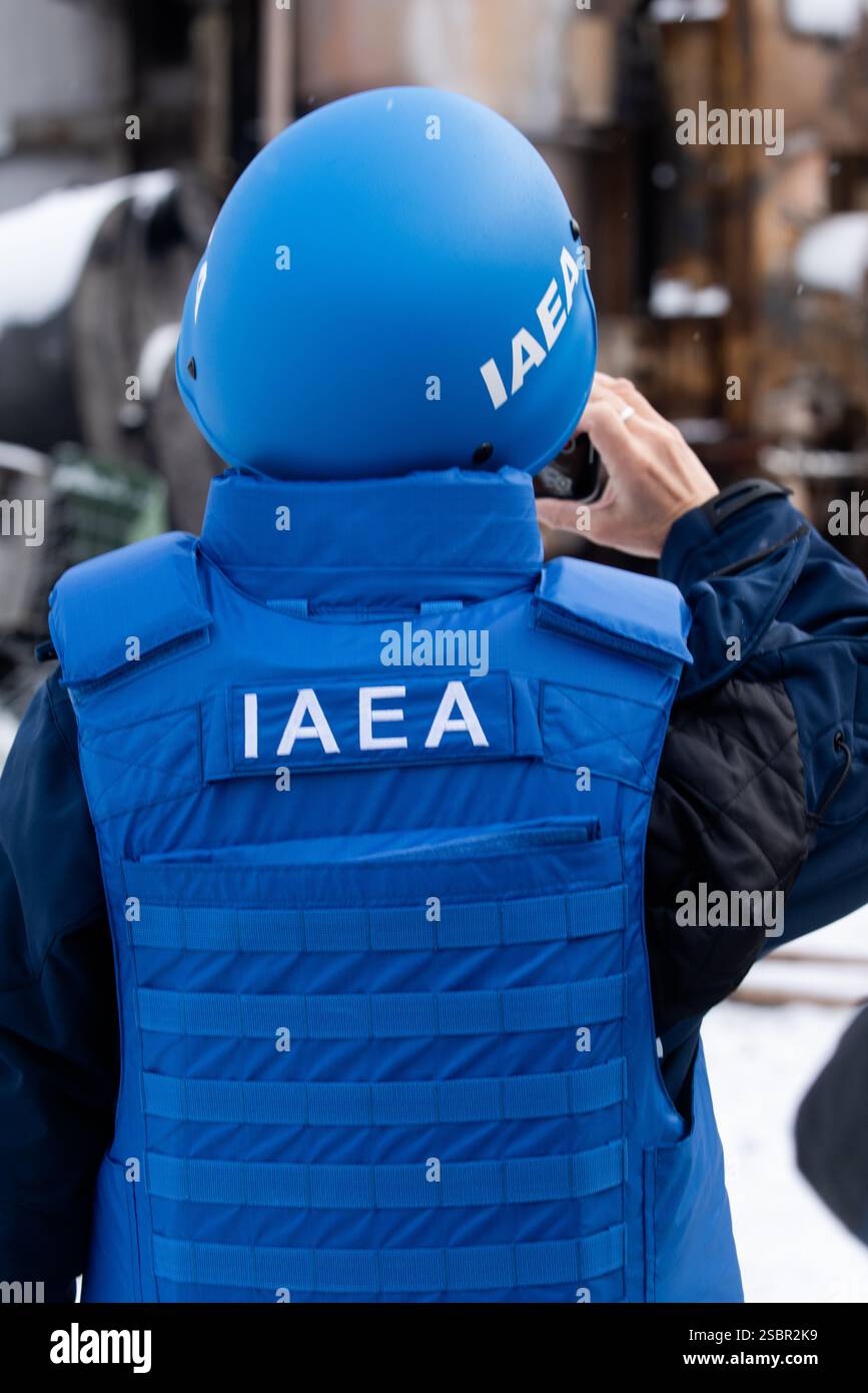 IAEA mission at one of Ukraine's distribution substations to prevent ...