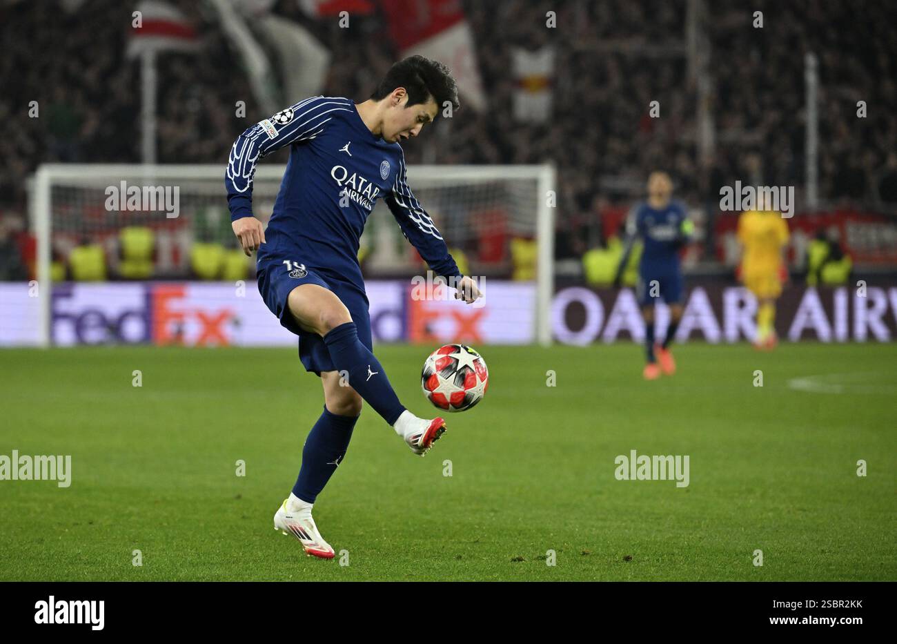 Kang-in Lee FC Paris Saint-Germain PSG (19) Action on the ball ...