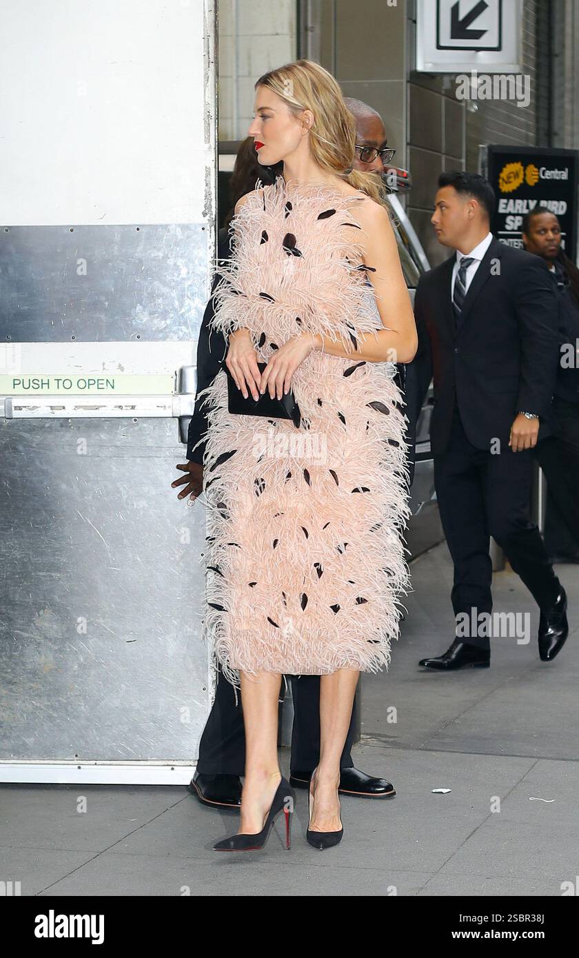 Model Martha Hunt arriving at the Time 100 Gala on April 23 2019 in New ...